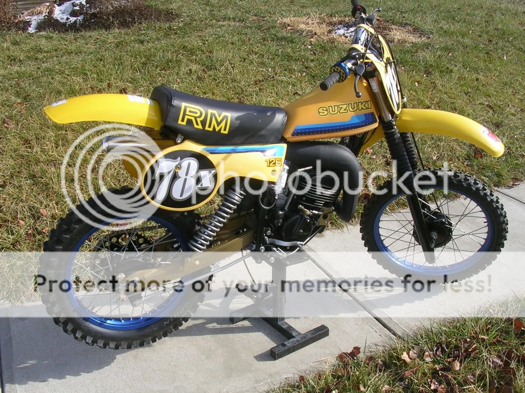 New rebuild finished...1979 Suzuki Rm80 - Vintage - ThumperTalk