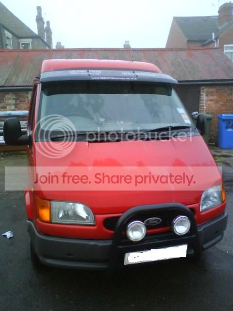 Ford Transit Forum • View topic - Mk5 smiley windscreen visor/ a-bar ...